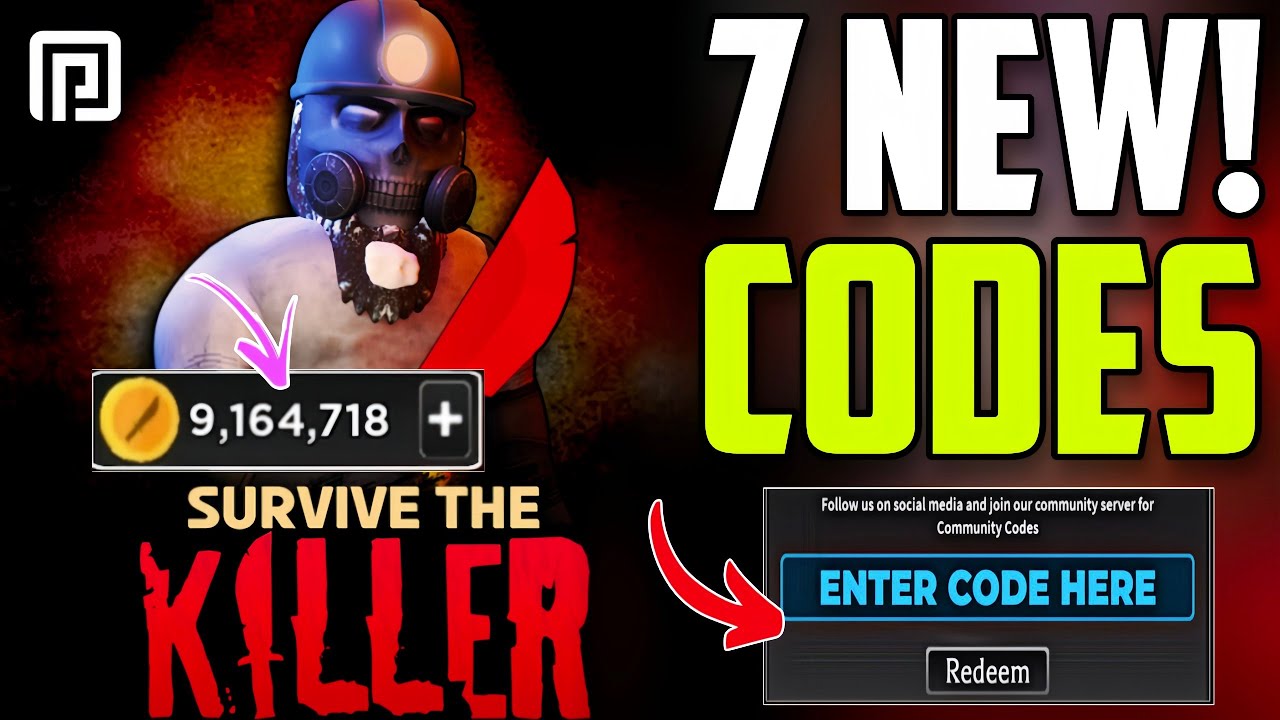 *NEW* ALL WORKING CODES FOR SURVIVE THE KILLER IN OCTOBER 2024! ROBLOX ...