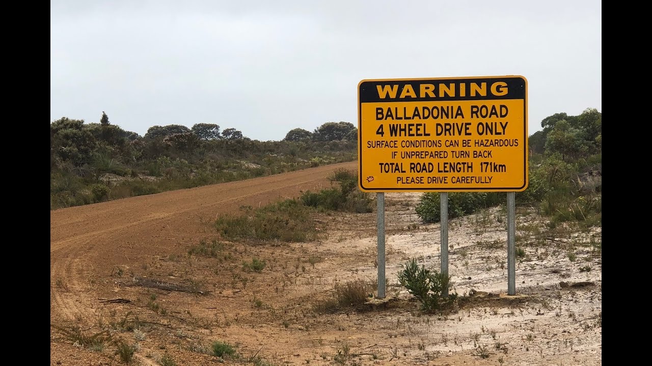 4WD Balladonia Track - Esperance to the Nullarbor Plain - YouTube