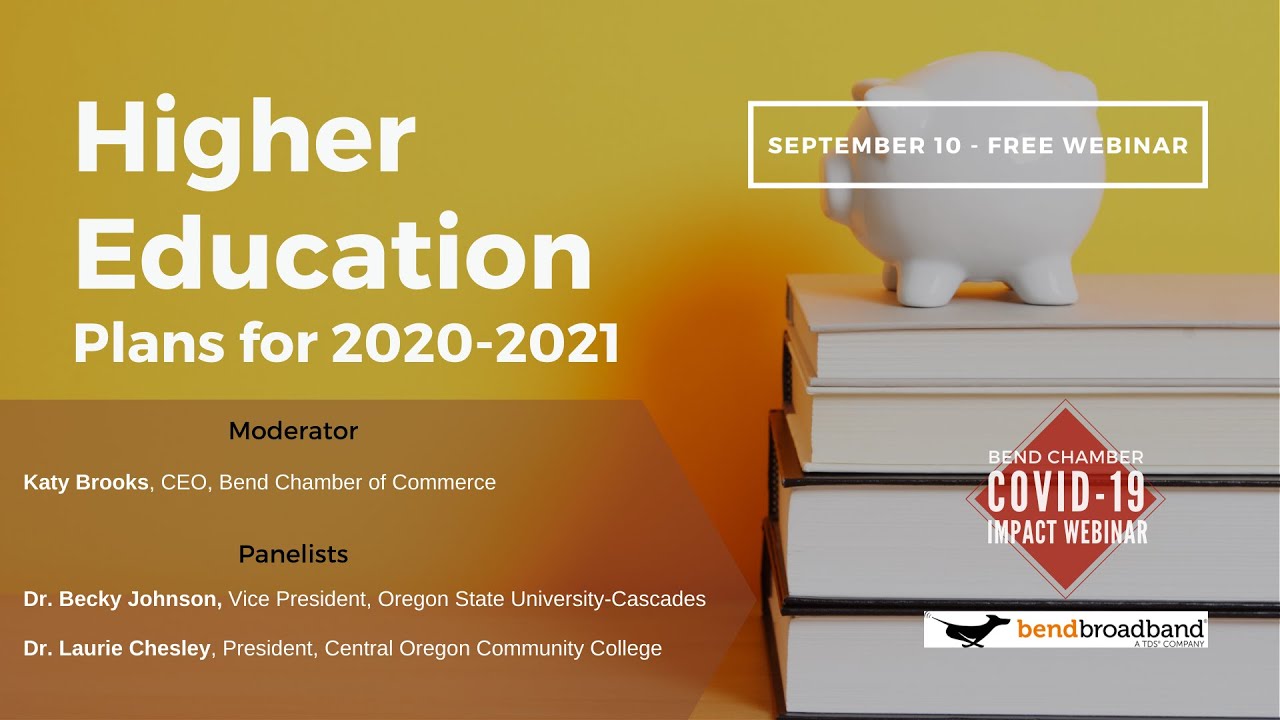 Higher Education, Plans for 2020-2021 - YouTube