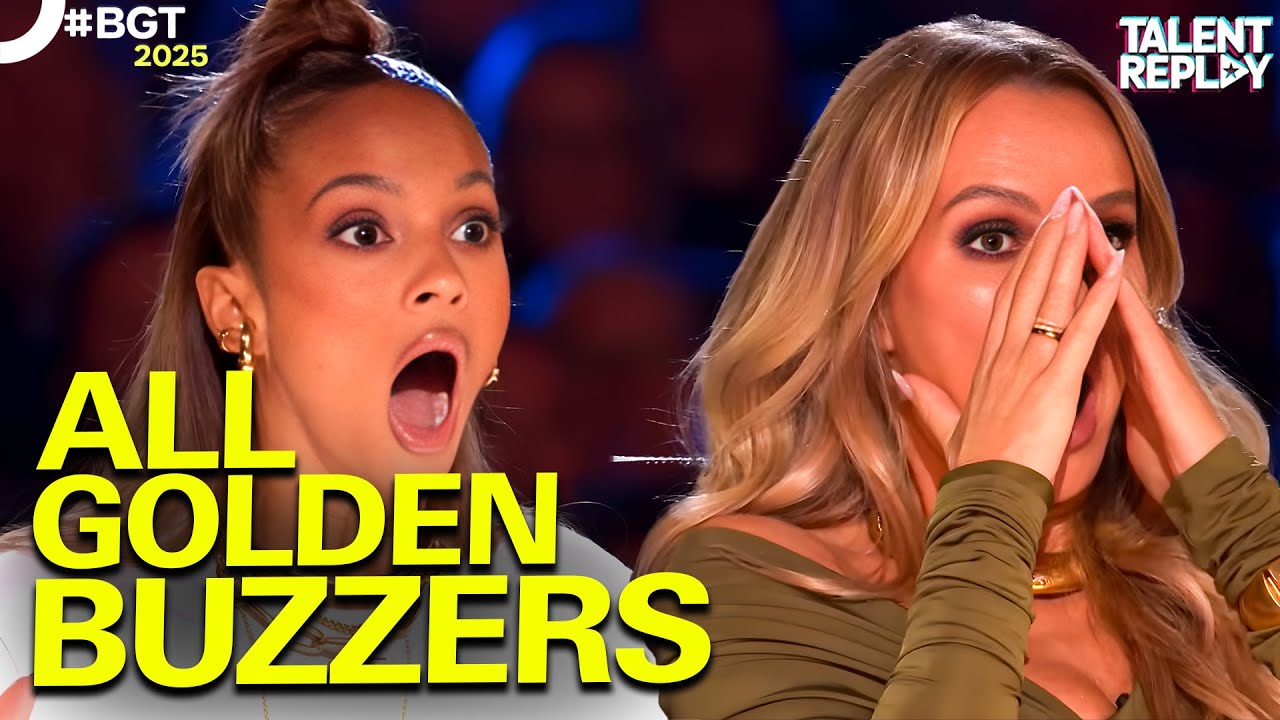 BGT 2025: All the GOLDEN BUZZERS! - YouTube
