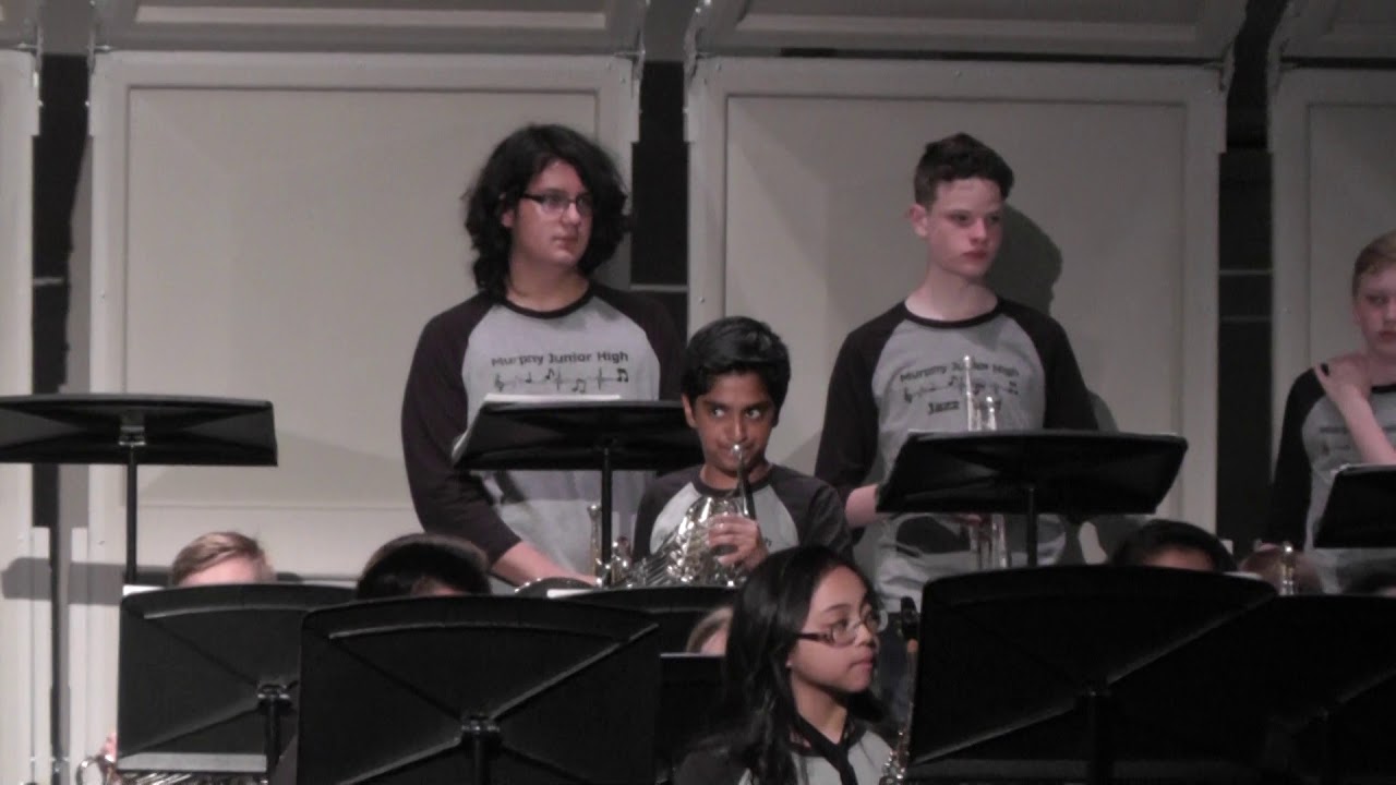 05 10 2018 Jazz Night Murphy Jr High Part 2 - YouTube