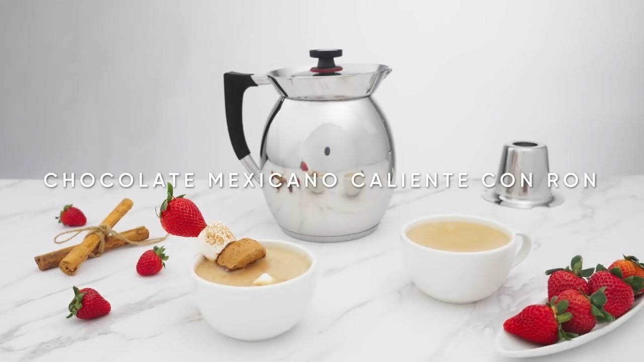 Chocolate Caliente Mexicano con Ron - YouTube