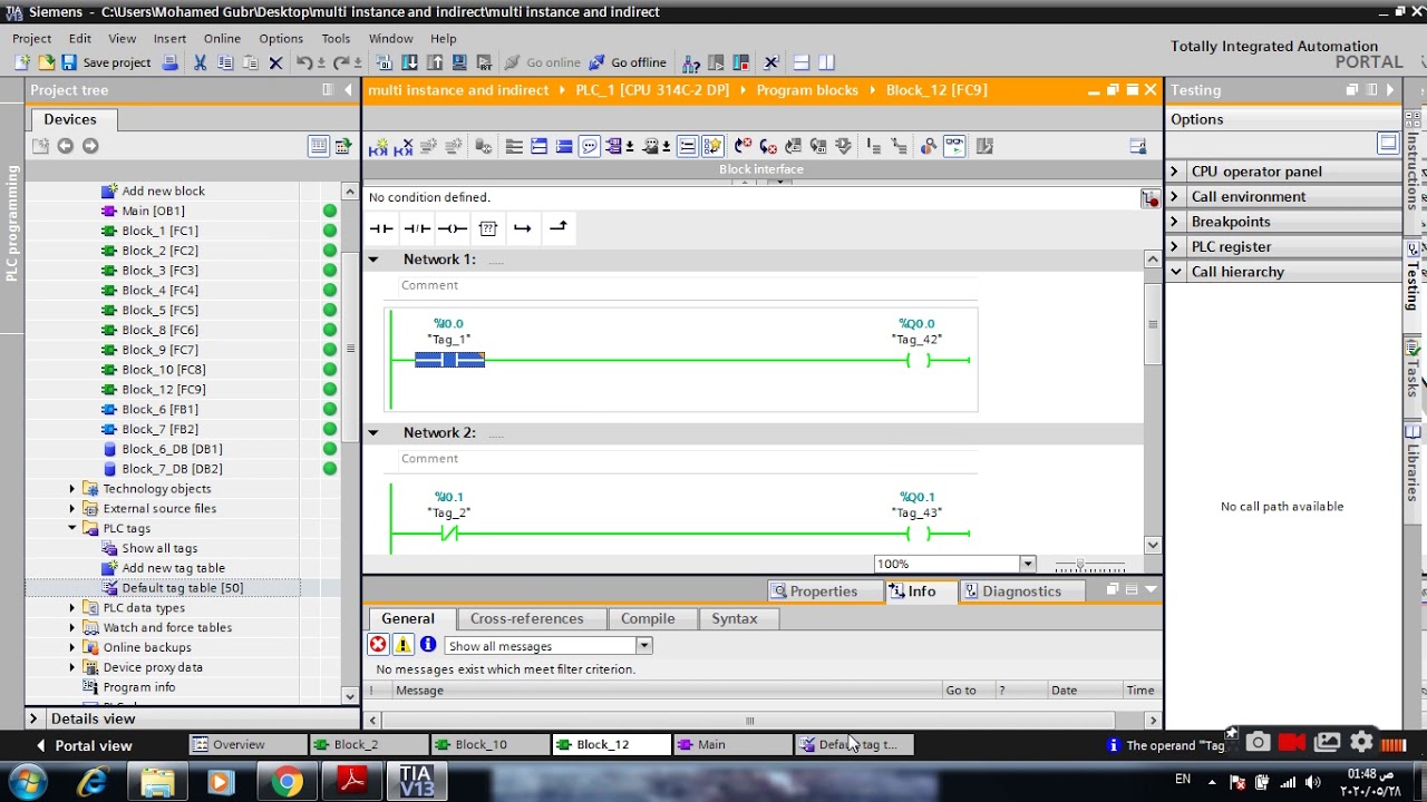 Bit logic instructions 2 ( ladder diagram ) - YouTube