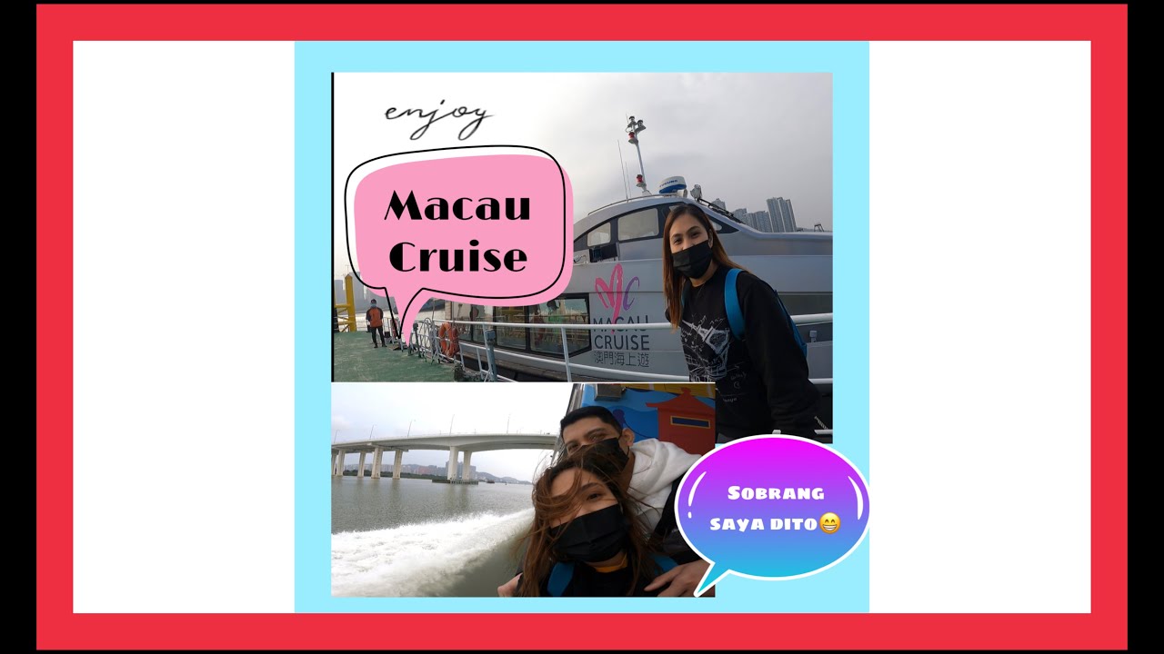 MACAU CRUISE || places to visit in Macau #macau #macautour - YouTube