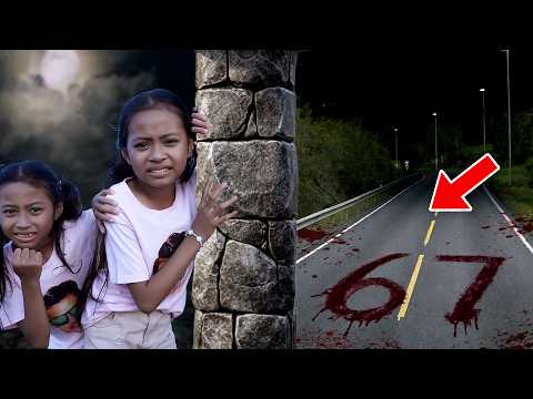 ALUNA DAN AMANDA KETAKUTAN MELIHAT ANGKA SIX SEVEN BERDAR4H DI JALAN!! CEPAT LARI!!