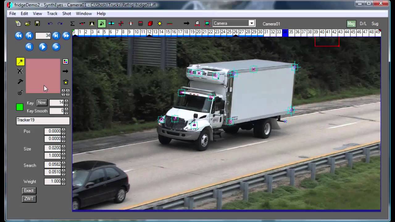 Simultaneous Object and Camera Tracking - YouTube