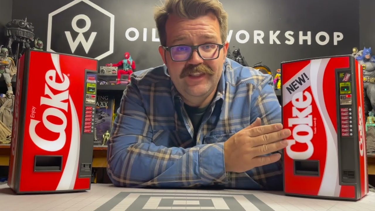 Incredible! Working Miniature Coca-Cola Vending Machines | Unboxing ...