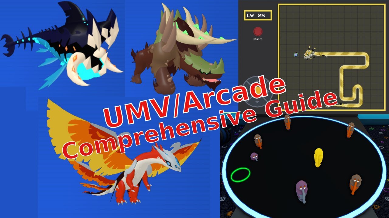 Ultimate guide to the UMV/Arcade Update | Loomian Legacy - YouTube