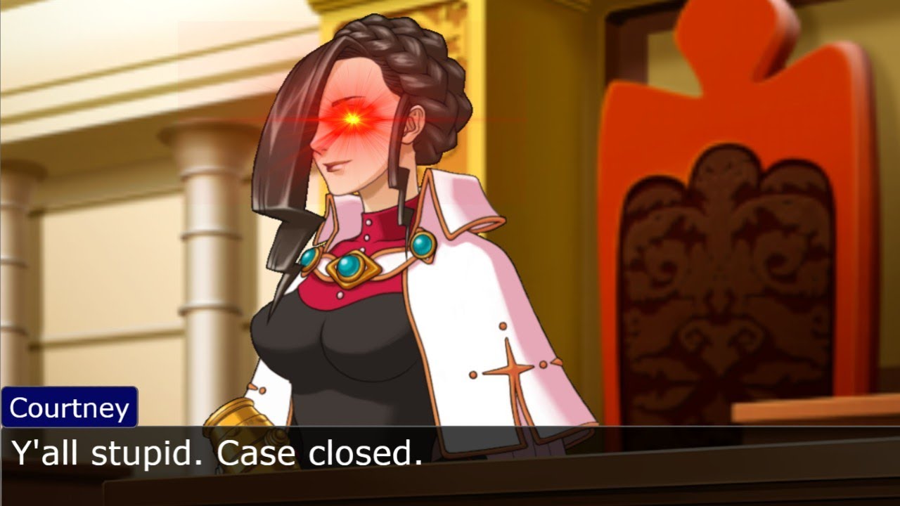Ace Attorney, but there's a new judge in town - YouTube