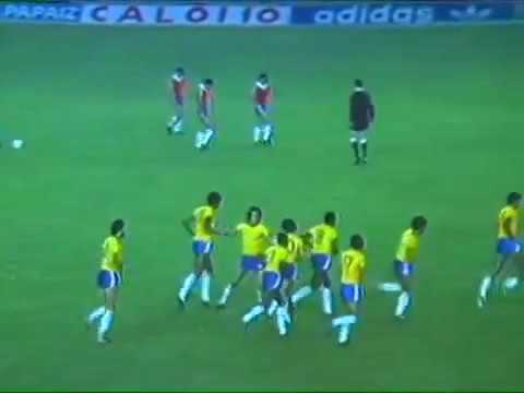 Brasile - Cile 2-1 - 24 giugno 1980 - gara amichevole