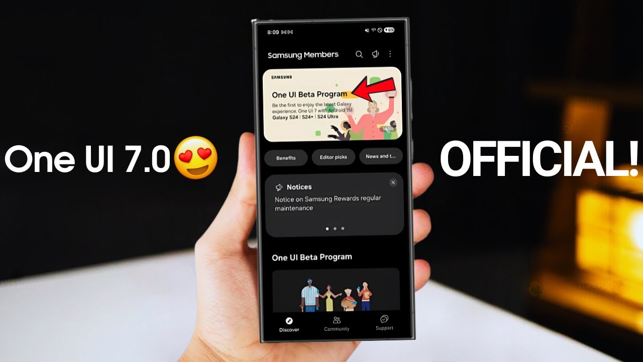 Samsung One UI 7 - OFFICIAL UPDATE!! - YouTube