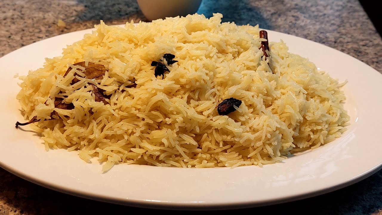 Lamb Stock Rice! Easy white rice recipe - YouTube