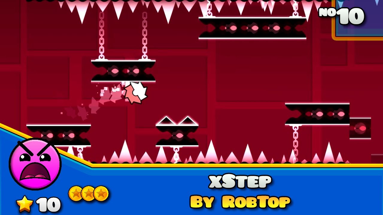 Geometry Dash - "xStep" 100% [All Coins] | GDP: Official Levels (#10 ...