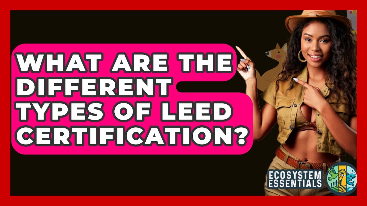 What Are the Different Types of LEED Certification? - Ecosystem ...