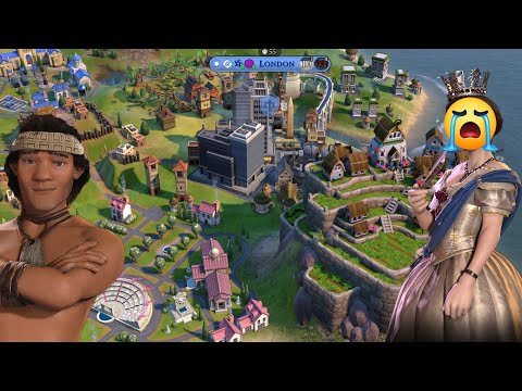 Making Vicky CRY as we take ALL OF HER CITIES!!