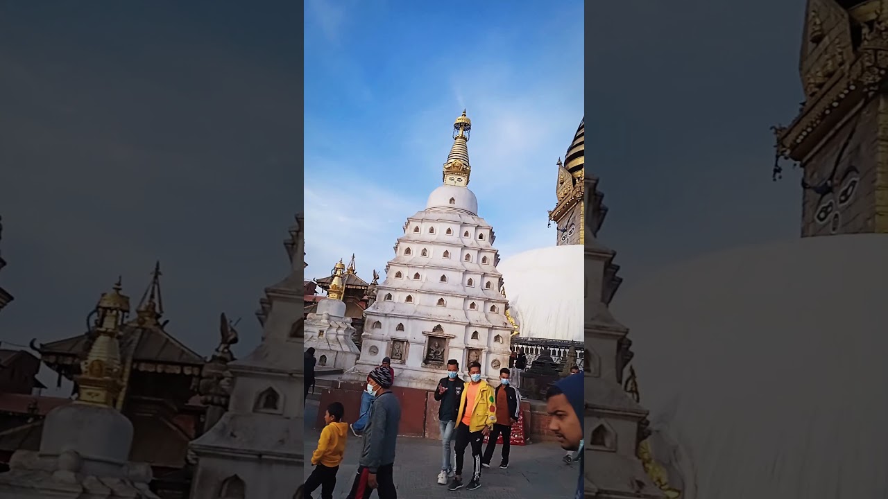beautiful view of swayambhu 🥰 - YouTube