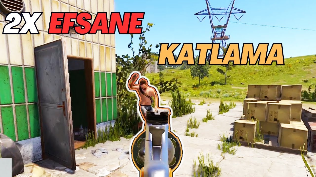 Rust 2X - Tek Mermide Efsane Loot: Efsane Katlama - YouTube