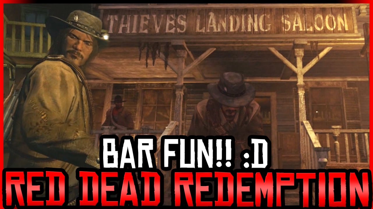 Red Dead Redemption: Bar Fun!! - YouTube