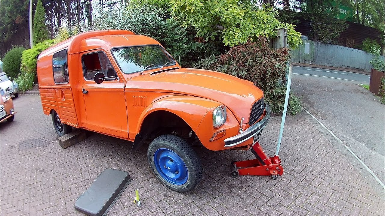 Acadiane with a Citroen GS flat four engine - YouTube