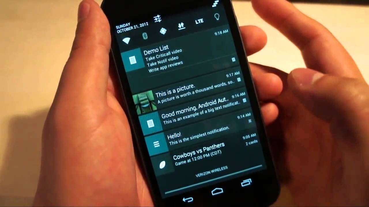 Notif App for Android Review - YouTube