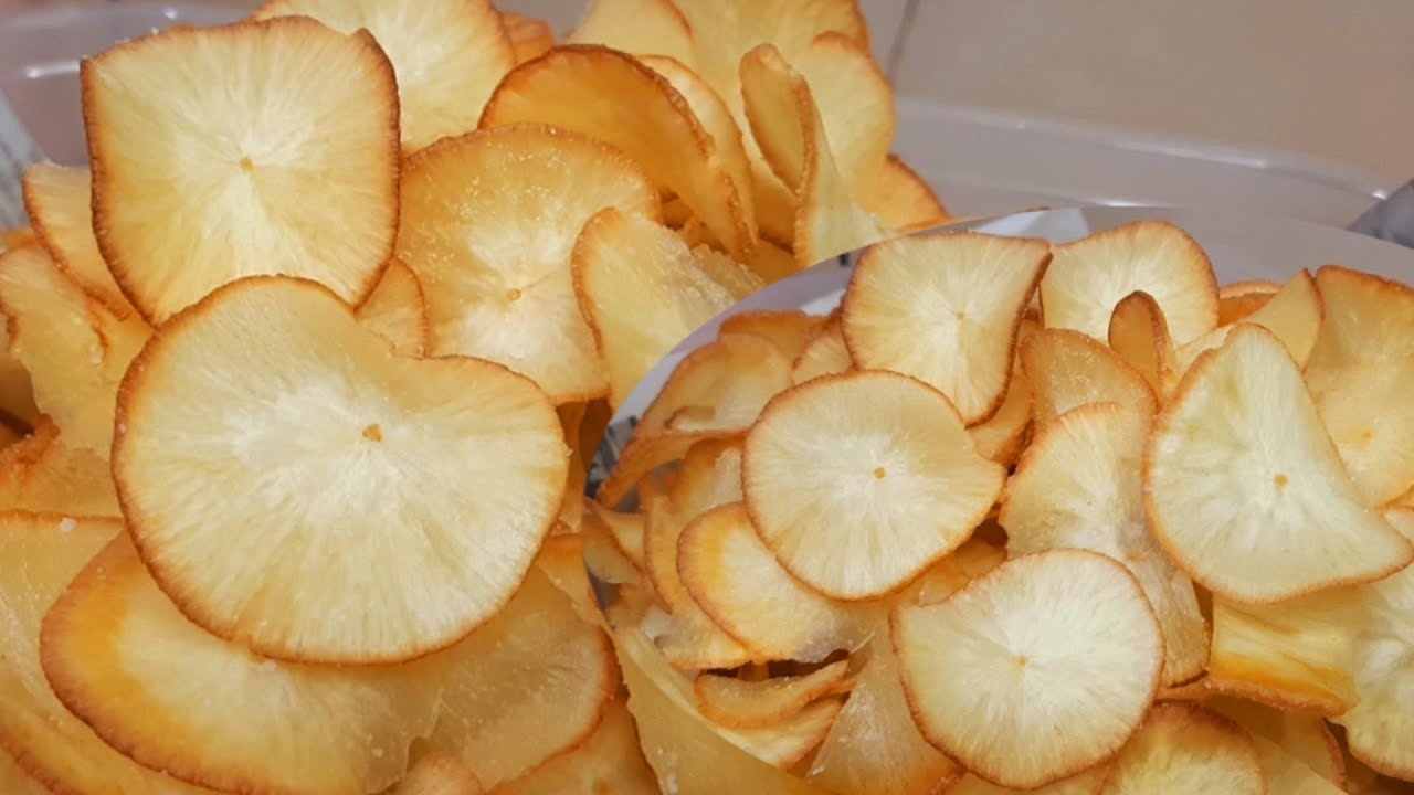 CARA MEMBUAT KRIPIK SINGKONG RENYAH & GURIH TIDAK MBELING - YouTube