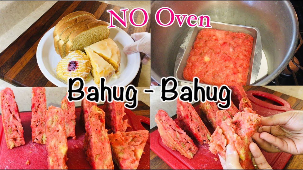 BAHUG-BAHUG | PAN DE PULA | BREAD PUDDING | NO OVEN | NO STEAM - YouTube