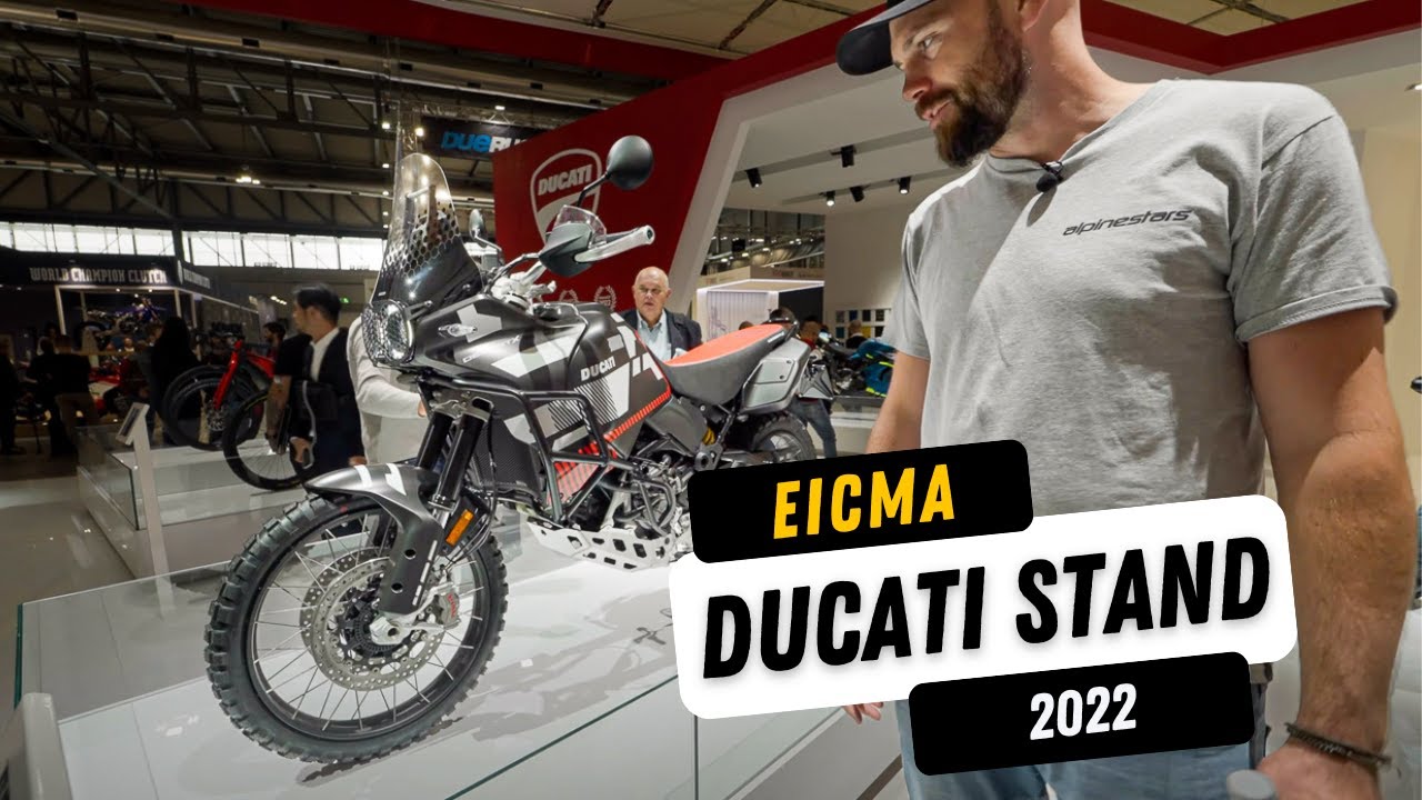 WATCH: First Look at the Ducati Stand at EICMA 2022 Milano - YouTube