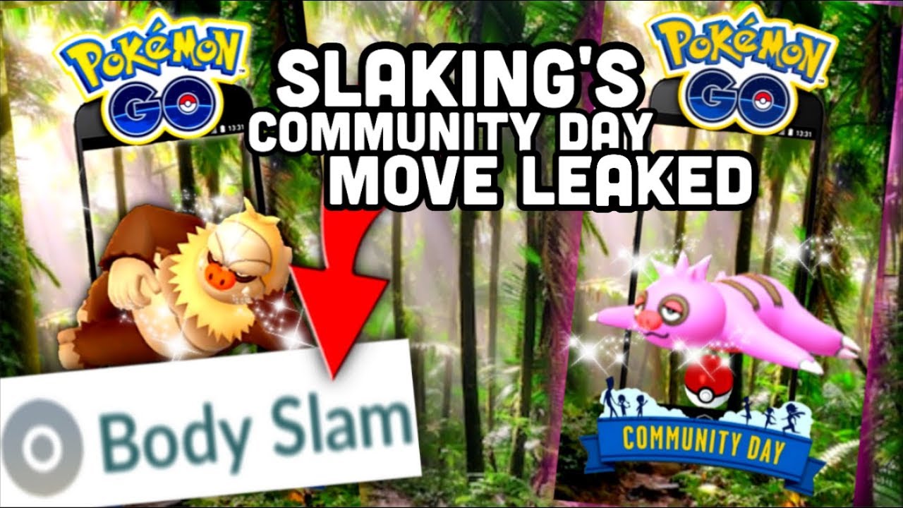 Slaking's Community Day move leaked in Pokemon GO | Slakoth Community ...