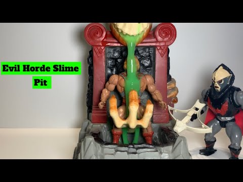 Evil Horde Slime Pit Masters of the Universe 1985 - YouTube