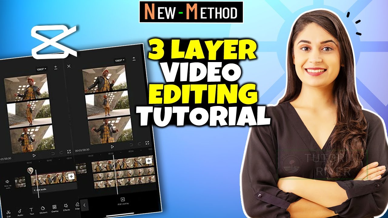 3 LAYER VIDEO EDITING TUTORIAL IN CAPCUT 2025 | How to Create 3 Layer ...
