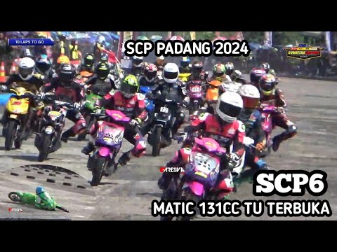 RACE MATIC 131CC TUNE UP TERBUKA, (SCP6) SUMATERA CUPRIX ROUND 3 PADANG 2024 - YouTube