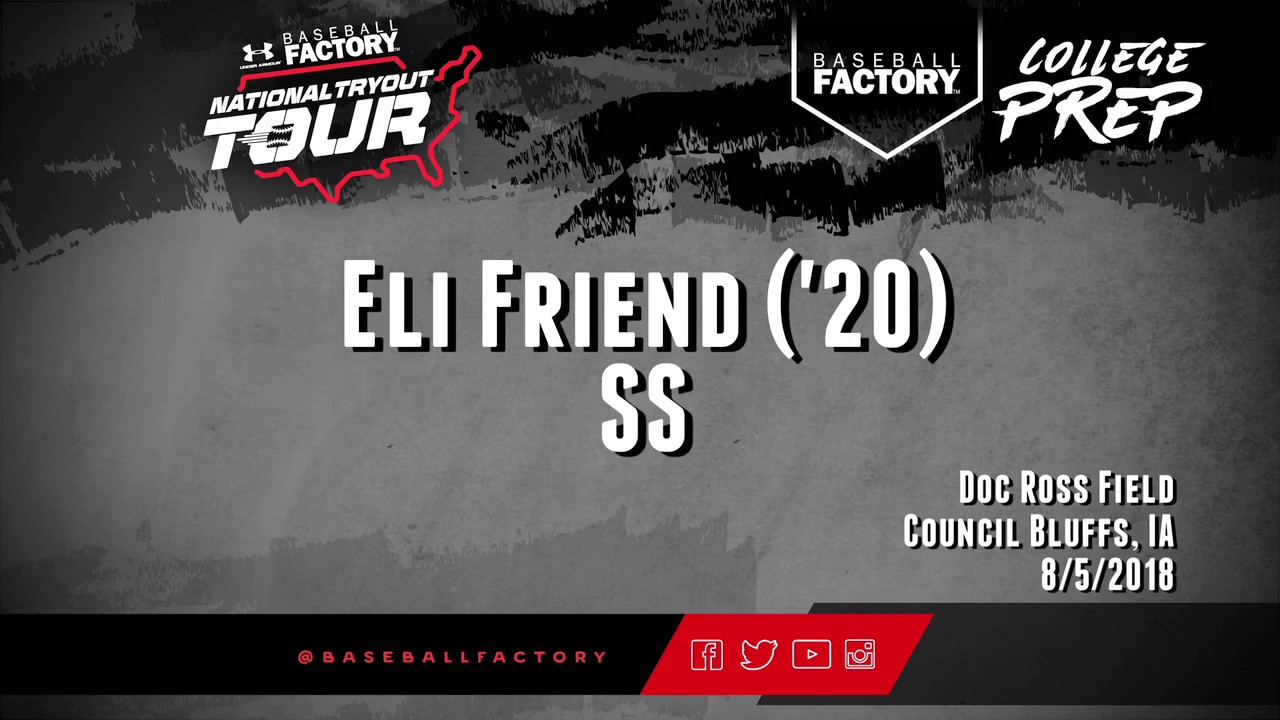 Eli Friend 2020 Middle Inf. Nebraska/Univ. South Carolina Salkehatchie ...