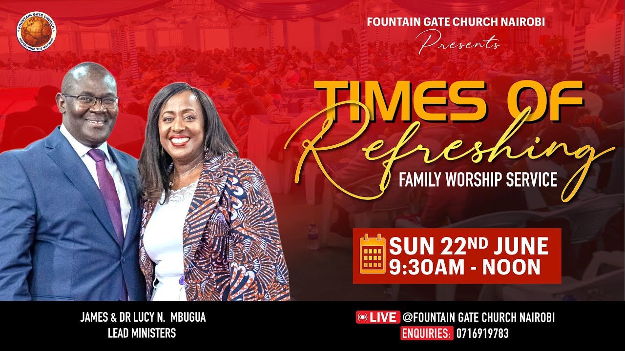 TIMES OF REFRESHING - FAMILY WORSHIP SERVICE - YouTube