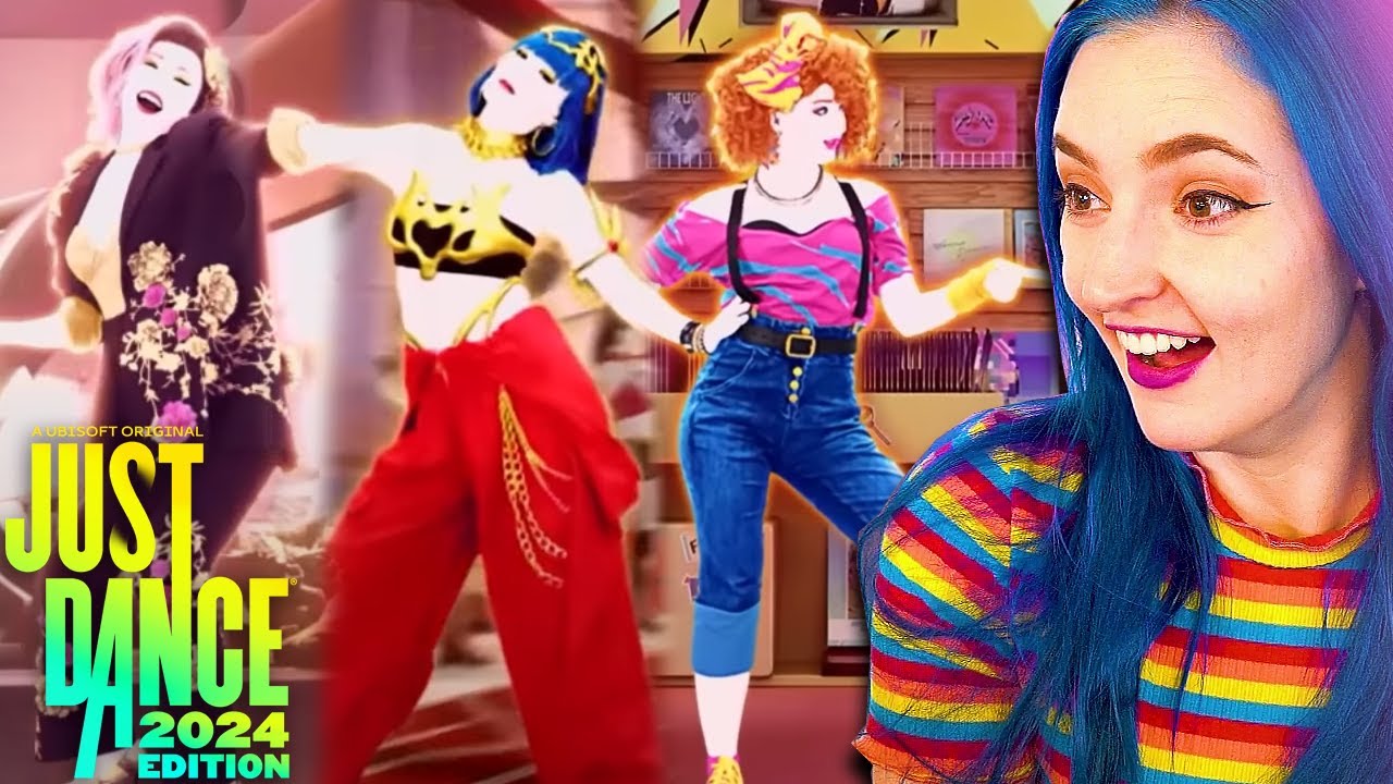 JUST DANCE 2024 PREVIEWS ARE HERE Flowers, How You Like That, and more! - YouTube