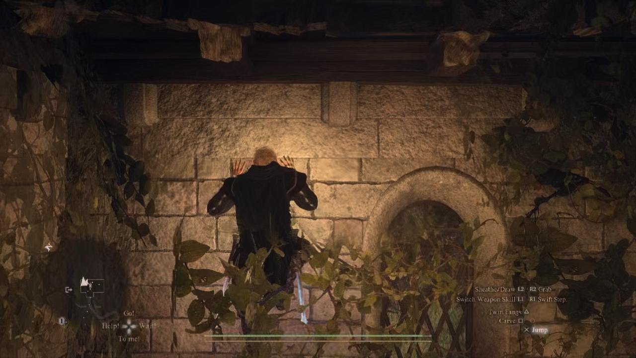 Dragon's Dogma 2 How to jump to Old Noble Manor 2 - YouTube