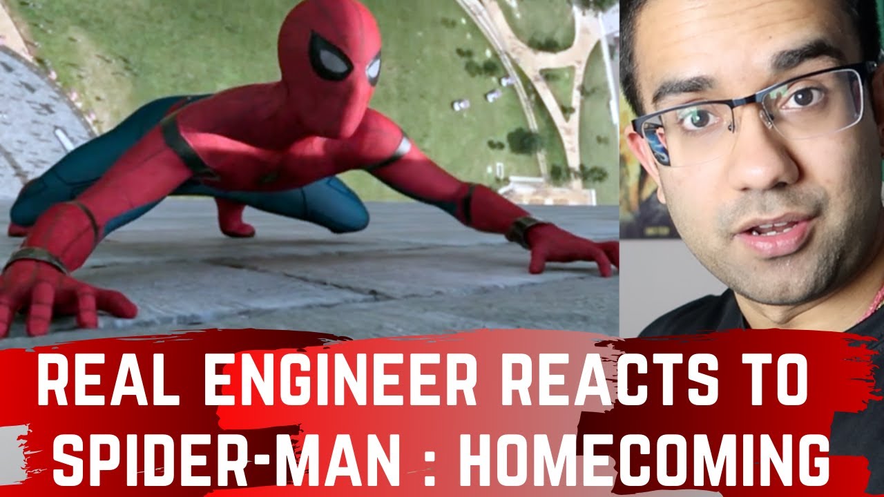 Real Engineer Reacts to Technology in Spider-Man: Homecoming - YouTube