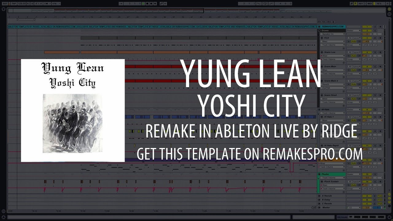 Yung Lean - Yoshi City (Ableton Live Remake) + Project File! - YouTube
