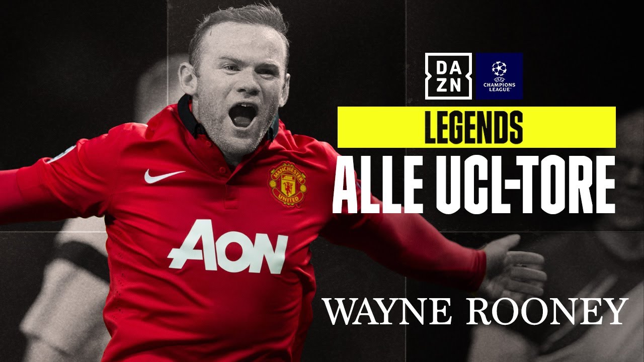 Man Uniteds Goalgetter: Wayne Rooney | Alle Tore | UCL-Legends | UEFA ...