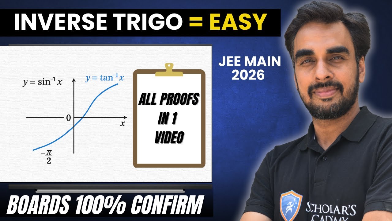 Inverse Trigonometry Formulas PROOF + Graphs | JEE & BOARD Killer ...