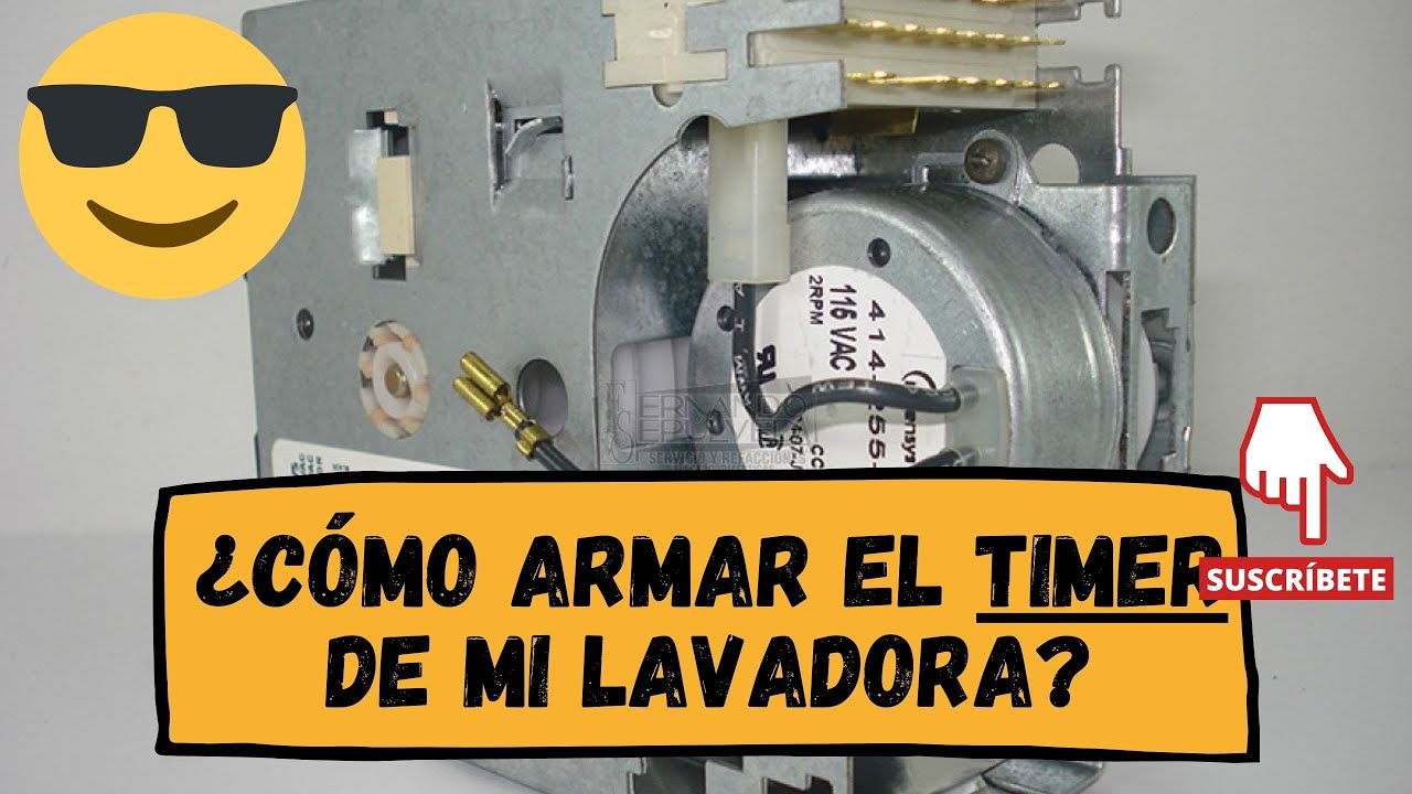 ¿Cómo armar el timer de mi lavadora Kenmore? (Parte 3) - YouTube