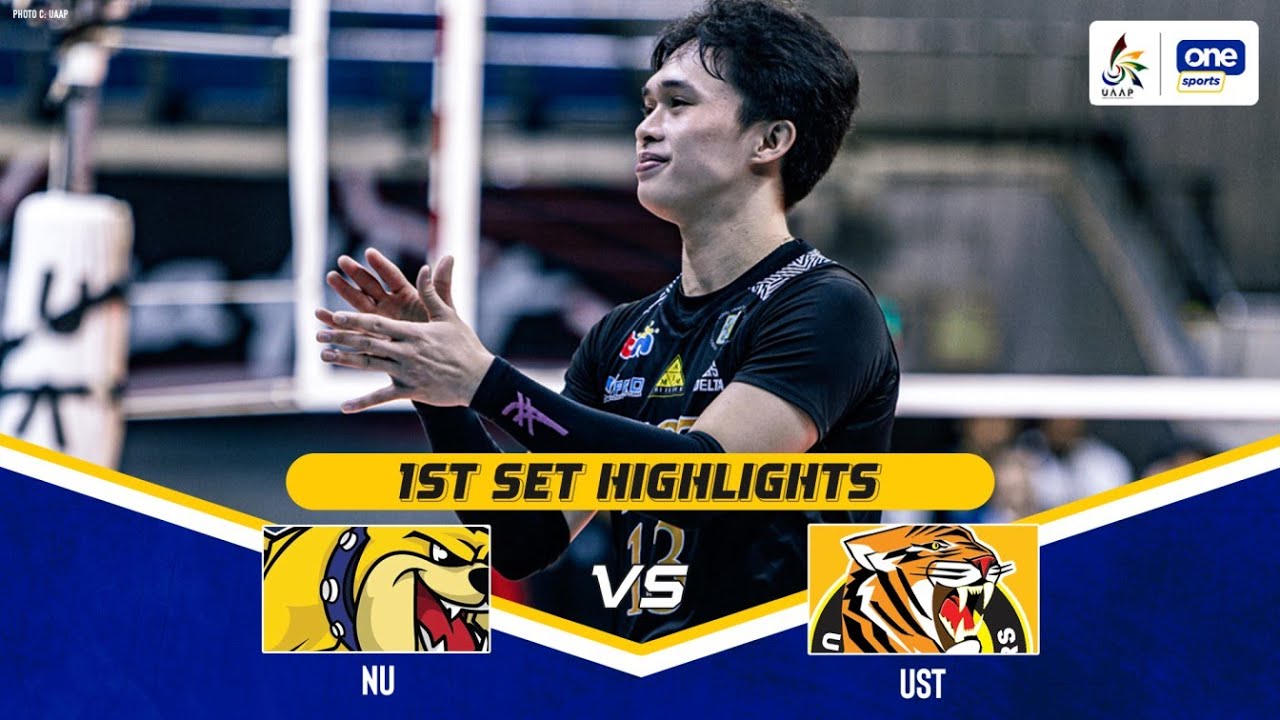 NU vs. UST | SET 1 GAME HIGHLIGHTS | UAAP SEASON 87 MEN'S VOLLEYBALL ...