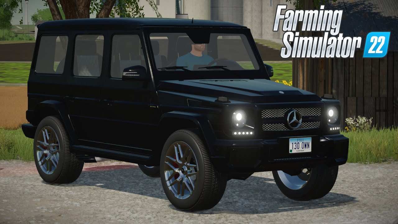 FS22 - Mecedes-Benz G-Class G65 AMG - Car mod for Farming Simulator ...
