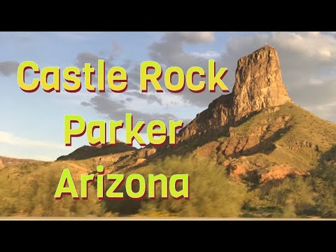 CASTLE 🏰 ROCK 🏜️in 🪨 Parker Arizona Landmark Outdoor Destination: for ...