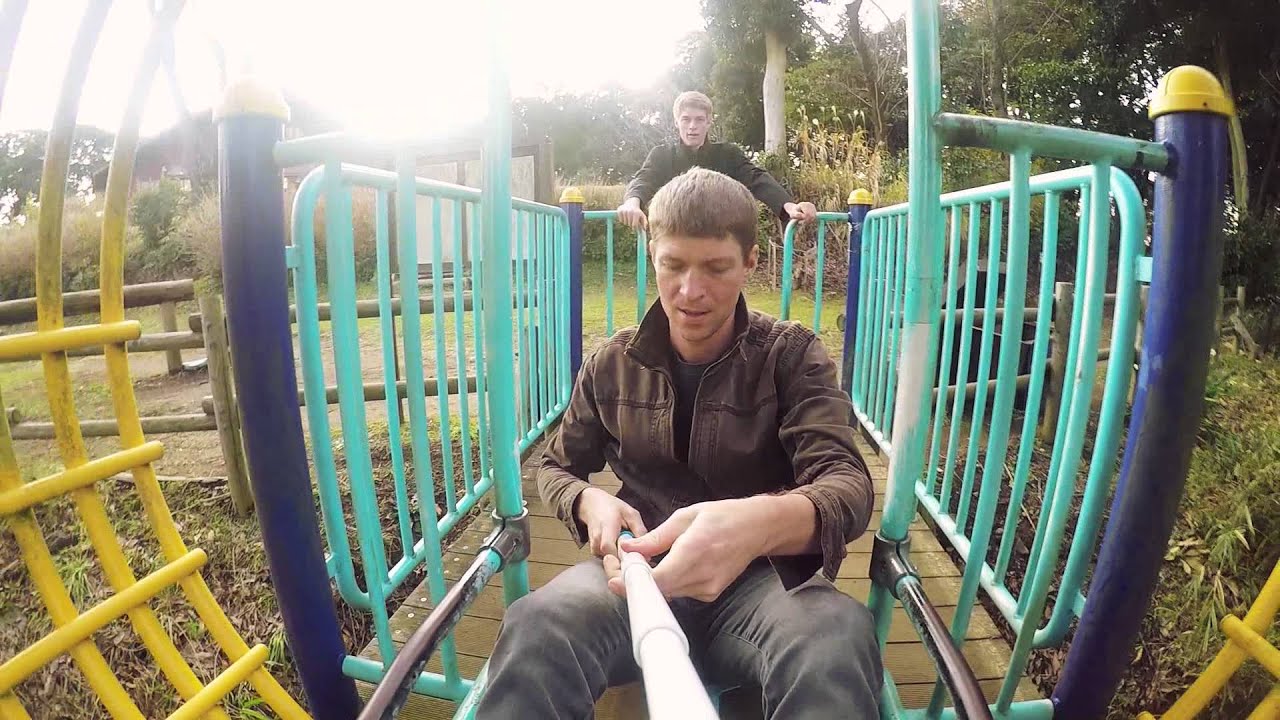 Roller Slide at Kannonzaki Park, Japan - YouTube