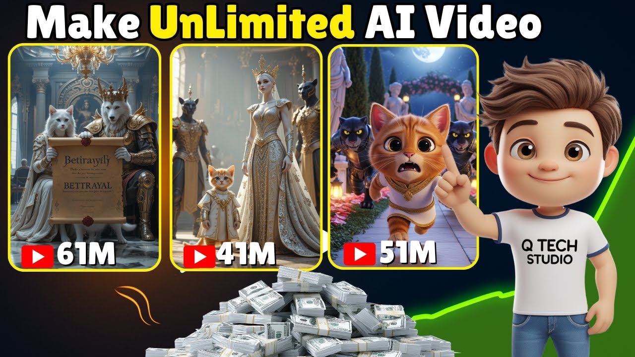 This NEW AI Tool is INSANE! 🎯 Unlimited AI Videos in 1 Click — No ...