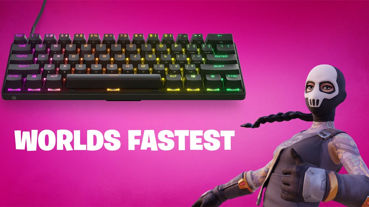 Using The Worlds FASTEST Keyboard LIVE 🔴 (SEASON 2) - YouTube