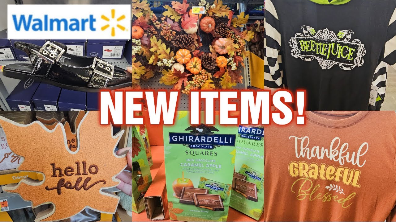 🛒WALMART NEW ITEMS for AUGUST 2024! ️NEW FALL DECOR! - YouTube