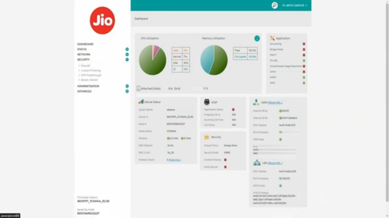 Port Forward in JIO Fiber Router - YouTube