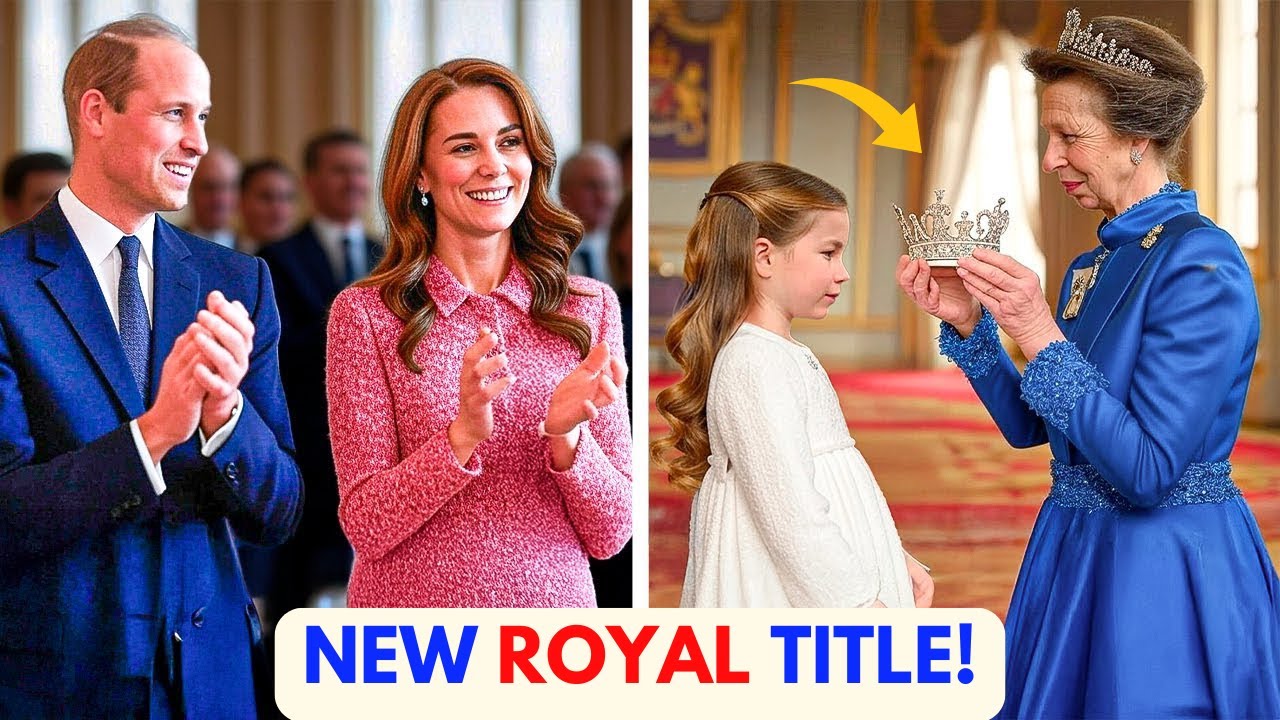 Princess Anne Gives Her Royal Title To Princess Charlotte And SHOCKED ...