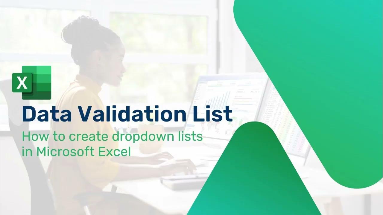 How To Use Data Validation Microsoft Excel Youtube